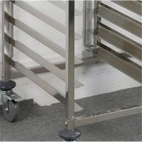 China NSF High Standard Stainless Steel Knocked-Down Baking Tray Trolley Oven Rack Customizable for sale