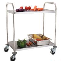 China NSF Stainless Steel Room Service Trolley with 5 Trays for Bakery and Foodservice Use for sale