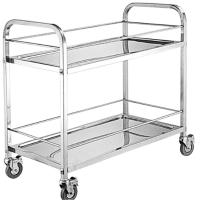 China NSF Food Service Trolley Stainless Steel 304 Restaurant Kitchen Equipment Heavy Duty 150kg Capacity for sale