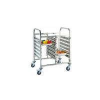 China NSF Stainless Steel 3 Shelf Oven Tray Rack Bakery Baking Trolley 452x710x924mm for sale