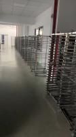 China Stainless Steel 800x600 Baking Rack for Revent Rack Oven Commercial Bakery Trolley for sale
