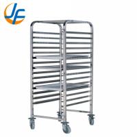 China Rk Bakeware China- Flat Pack Rack OEM Stainless Steel Bread Pan Trolley for sale