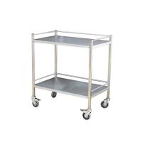 China Stainless Steel Gastronorm Rack Trolley 600x400mm Customizable Bakery Transport Cart for sale