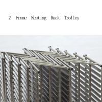 China NSF Stainless Steel Nesting Oven Rack Baking Tray Trolley 18 Tiers 603x471x1695mm for sale