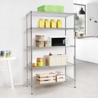 China Commercial Chrome Wire Shelving 24x36 2 Shelves NSF Certified Heavy Duty Storage Rack for sale