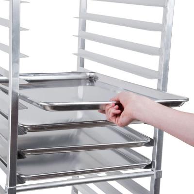 China NSF Aluminum Working Table with Sheet Pan Rack 110 Stainless Steel Foodservice for sale
