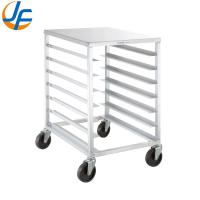 China NSF Aluminum Undercounter Prep Top Sheet Bun Pan Rack 18 Tiers 628x486x1712mm for sale