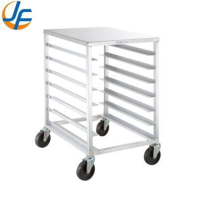 China NSF Aluminum Undercounter Prep Top Sheet Bun Pan Rack 18 Tiers 628x486x1712mm for sale