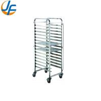 China NSF Aluminum Undercounter Prep Top Sheet Bun Pan Rack 18 Tiers 628x486x1712mm for sale