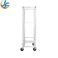 China NSF Aluminum Undercounter Prep Top Sheet Bun Pan Rack 18 Tiers 628x486x1712mm for sale