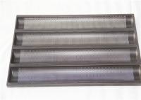 China MAXXI Perforated Baguette Pan 565x395mm 1.2mm Aluminum Alloy Baking Tray for sale