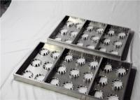 China Non Stick Aluminum Alloy Cooling Baking Tray 600x400x43.5mm 1.0mm Thickness for sale