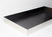 China Non Stick 1.2mm 600x400x30mm PTFE Coated Al-Steel Baking Sheet Pan for Industrial Ovens for sale