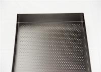 China 0.7mm PTFE Aluminized Steel Baking Pan 600x400x30mm Wire in Rim for sale