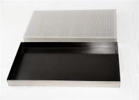 China Aluminized Steel Sheet Pan 600x400x25mm PTFE Nonstick Bakeware Flat Bar for sale