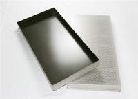 China Aluminized Steel 600x400x25mm Non Stick Baking Sheet PTFE Coated Cookie Pan for sale