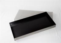 China Aluminized Steel 600x400x25mm Non Stick Baking Sheet PTFE Coated Cookie Pan for sale
