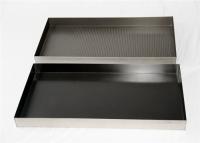 China Aluminized Steel 600x400x25mm Non Stick Baking Sheet PTFE Coated Cookie Pan for sale