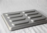 China RK BAKEWARE 530x380x40mm 0.8mm Al-Steel Non-Stick Hot Dog Bun Pan 8 Links for sale