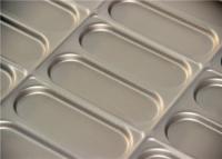 China PTFE Golden Hot Dog Bun Baking Pan 654x535x38mm 18 Links Aluminized Steel for sale