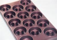 China 14 Cup Donut Pan 720x400x40mm Nonstick PTFE Coated Cake Baking Tray for sale
