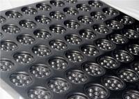 China 72 Cavity Silicone Coated Plum Blossom Muffin Cake Pan 800x800mm 1.0mm for sale