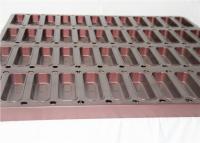 China PTFE 48 Cup Rectangle Shape Cupcakes Mould Tray 820x820mm 1.0mm Non-Stick for sale