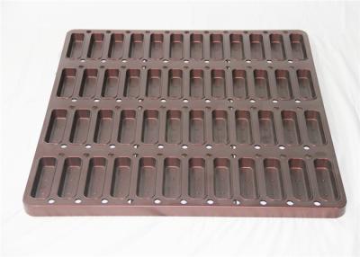 China PTFE 48 Cup Rectangle Shape Cupcakes Mould Tray 820x820mm 1.0mm Non-Stick for sale