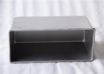 China Deep Drawn Loaf Pan 270x108x108mm 0.8mm Thick Aluminized Steel Non-Stick Bread Pan for sale