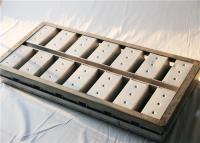 China 595x338x140mm 4 Straps Loaf Baking Tray 0.8mm Alusteel Non-Stick Bread Pan for sale