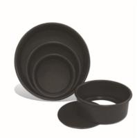 China 80mm Non Stick Round Baking Pan Anodized Aluminum Alloy 6 to 12 Inch Cake Mold for sale
