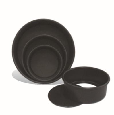 China 80mm Non Stick Round Baking Pan Anodized Aluminum Alloy 6 to 12 Inch Cake Mold for sale