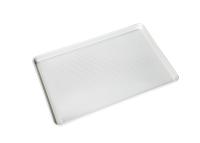 China Aluminum Alloy Sheet Pan Flat Bar 600x400x20mm 1.2mm Non-Stick Baking Tray for sale