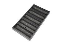 China Non Stick Aluminum Alloy 4 Strapped Bread Loaf Pan 595x338x140mm for sale