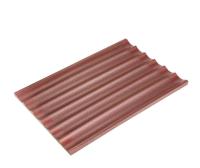 China 1.5mm PTFE Coated 900x700x44.5mm Aluminum Baguette Baking Tray 6 Rows for sale