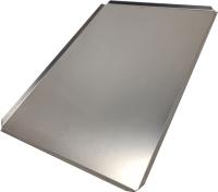 China 2.0mm 660x457mm Aluminized Steel Cookie Sheet Four Side ODM Industrial Baking Tray for sale