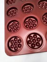 China Non-Stick Aluminum Baguette Baking Tray 600x400mm 1.0mm PTFE Coated for sale