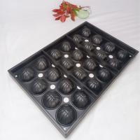 China Customized 1.0mm Al-Steel Nonstick Cake Baking Tray 600x400mm Spheroidal Pan for sale