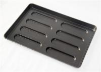 China RK BAKEWARE 530x380x40mm 0.8mm Al-Steel Non-Stick Hot Dog Bun Pan 8 Links for sale