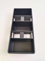 China heat insulation Rustproof Three Straps Loaf Aluminum Pan Set for sale