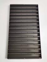 China 14 Rows 720x400x36.5mm Aluminum Baguette Baking Tray 1.0mm Nonstick PTFE for sale