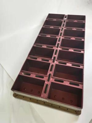 China 14 Strapped Bread Pan Set 1.0mm Aluminum Loaf Pan 1046x467x114mm for sale