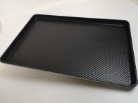 China Aluminized Steel PTFE Corrugated Aluminized Steel Cookie Sheet Bakeware for sale