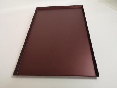 China Non Toxic Rectangular Aluminum Oven Tray 600x400mm Durit PTFE Coating 1.5mm for sale