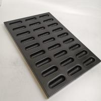China Nonstick 27 Cups Cake Mould Pan 600x400x30mm 1.0mm Al-Steel Silicon Coating for sale