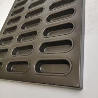 China Aluminum Steel Non Stick Bun Tray 30 Cavity 600x400mm PTFE Coating for sale