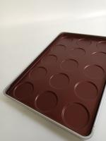 China Perforated Hamburger Bun Mold Pan 600x400x30mm Non Stick PTFE Coating for sale