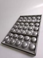 China Dishwasher Safe 35 Cavities Half Sphere Cake Baking Trays for sale