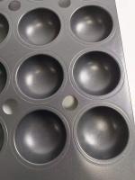 China Dishwasher Safe 35 Cavities Half Sphere Cake Baking Trays for sale