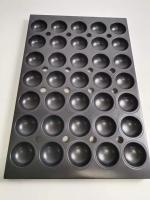 China Dishwasher Safe 35 Cavities Half Sphere Cake Baking Trays for sale